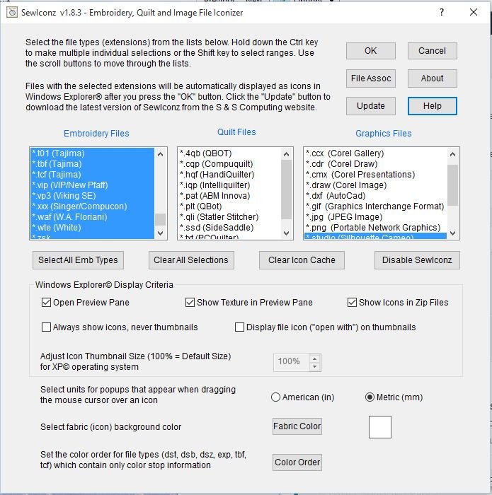 SewIconz Embroidery Iconizer – S & S Computing